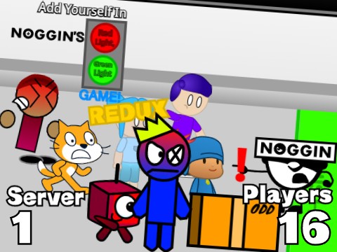 AY in Red Light Green Light 16 players (version 1)