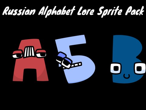 Russian Alphabet Lore Sprite Pack