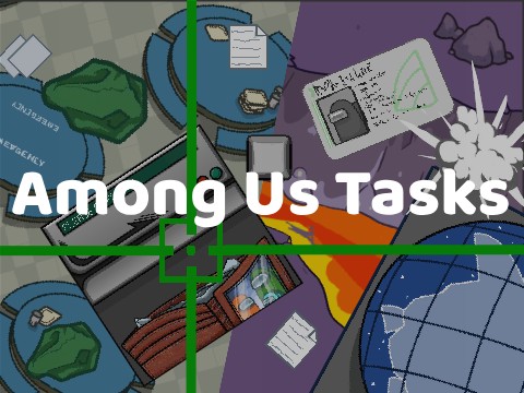 Among Us Task Tester 12+ Tasks! #All #Games #Whopper