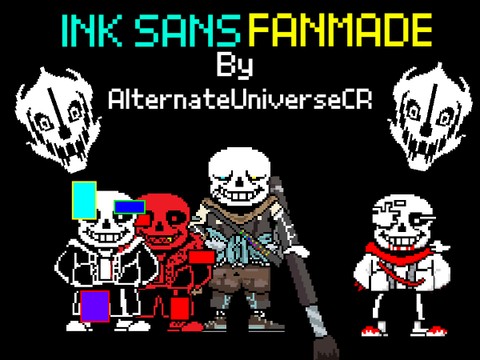 AU!Ink Sans [HP added.]