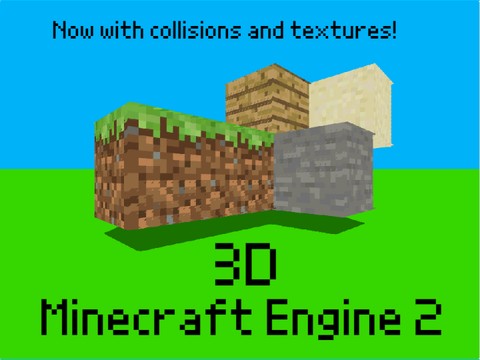 3D Minecraft Engine 2 (4731 blocks)