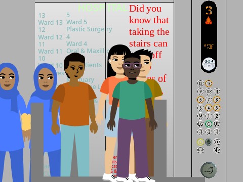 Busy KONE Ecodisc Traction Lift w/ MX20 - Scratch Hospital
