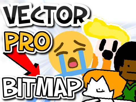 Scratch Vector PRO tries Bitmap.. \\ Shorts