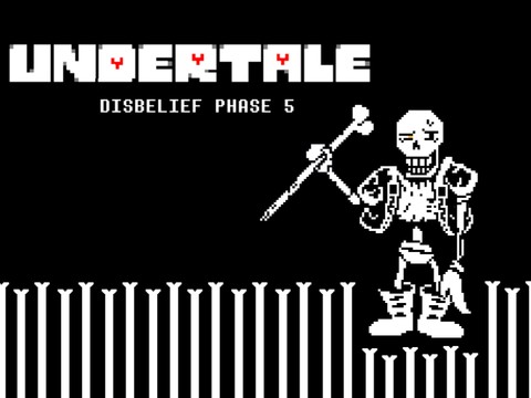 Disbelief Papyrus CONTINUED - Phase 5 Fight (OLD)