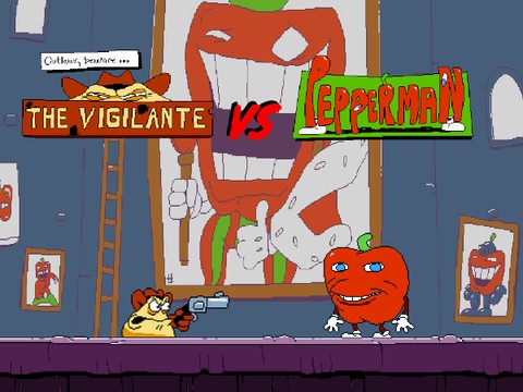 Pizza Tower: Playable Vigilante VS Pepperman