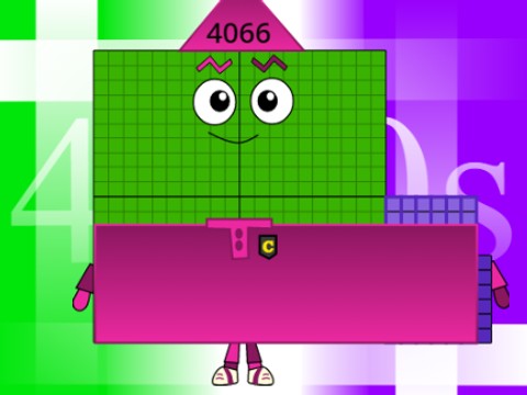 Numberblock The Rest of 4060s