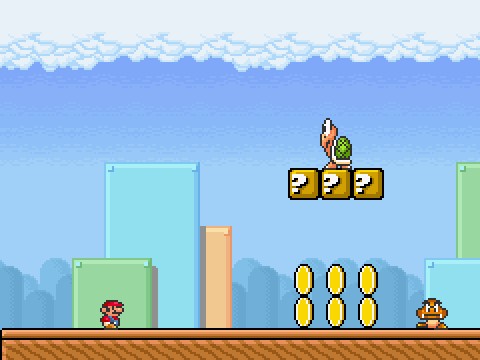 Super Mario Bros 3 tile scrolling series from giffpatch ep 17