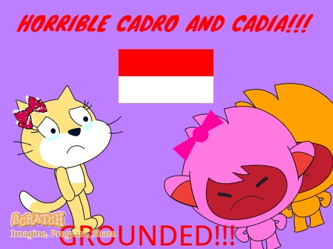 Cadro and Cadia send Stephanie Cat to Indonesia/GROUNDED BIG TIME