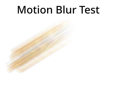 Blur Test (0.1v)