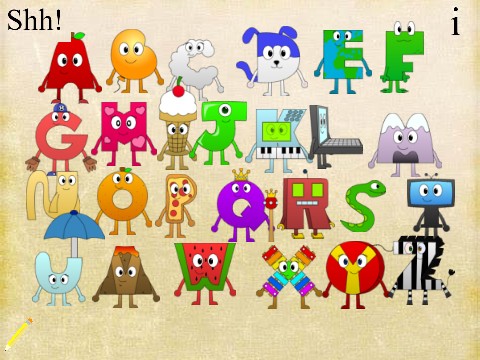 Singing Alphabetons game
