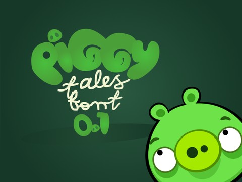 Piggy Tales Font (FREE TO USE)