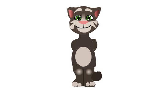 my talking tom 2 sprite