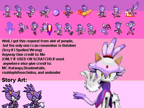 Blaze Sprites