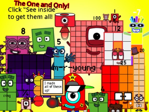 ⭐My Biggest Numberblocks Sprite Pack!⭐