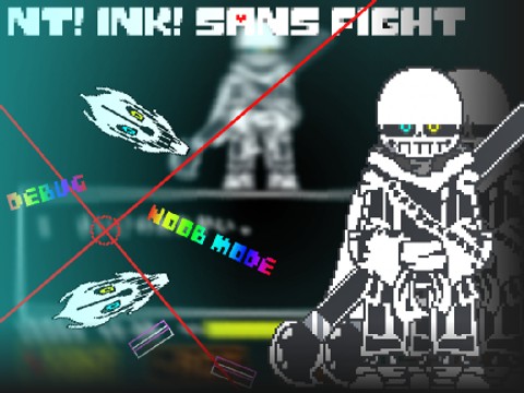 NT!Ink!Sans Fight! Super Noob-Mode remix / NT!インク!サンズファイト! Super Noob ...