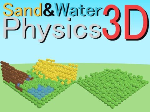 Sand & Water Physics 3D | (Tile Physics) (Water Simulation) (3D Tiles)