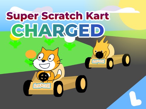 ⭐ Super Scratch Kart Charged ⭐ #games #racing #scratch #kart #all