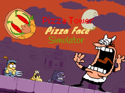 Pizza Tower PIZZA FACE Simulator