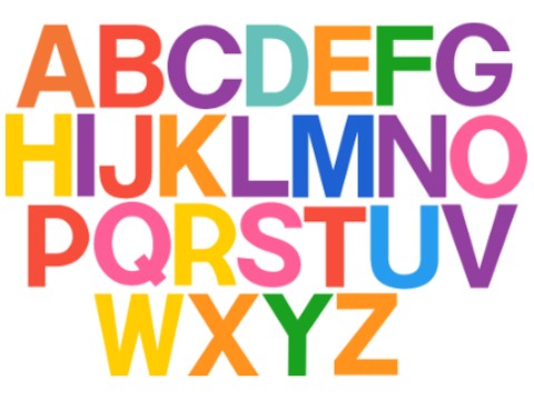 TVOKids Font but i fixed some letters and added colors [free 2 use]