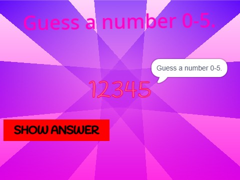 Number Guessing Game