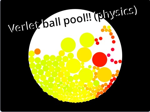 Verlet ball pool!!!