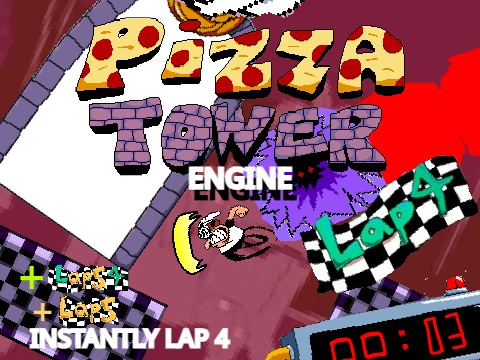 pizza tower engine INSTANTLY LAP 4 + LAP 5 + LAP 54 credits to:sperbros