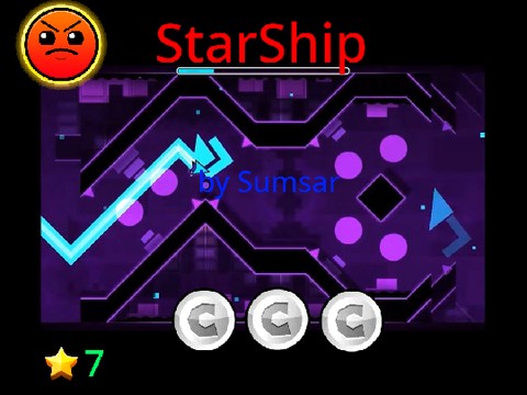 Geometry Dash StarShip