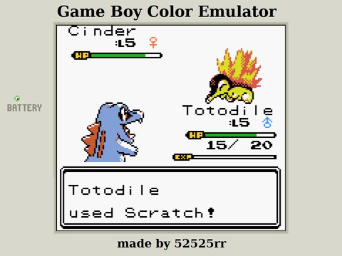 rrgbc v0.50 Game Boy Color emulator rewrite