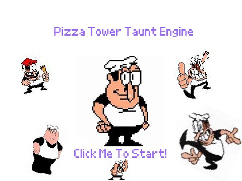 Pizza tower taunt engine!