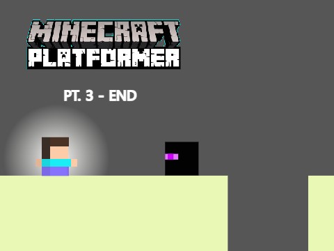 Minecraft Platformer Pt. 3 - End #Games #All