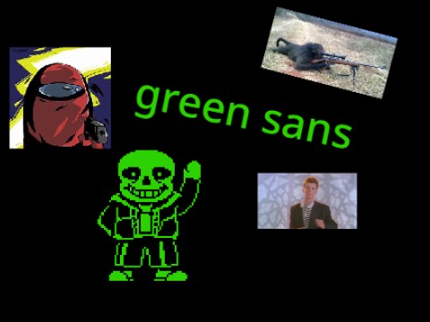green sans