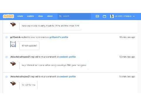 This is a comment I got from griffpatch