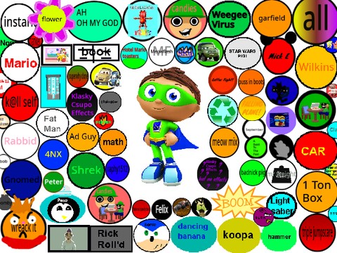 beat up super why way too much buttons!!!!!!!!!!!!! remix