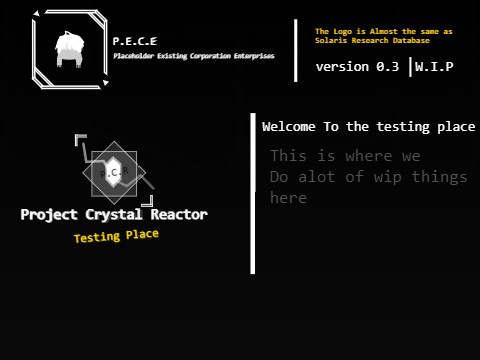 [Testing Place] P.E.C.E Project Crystal Reactor
