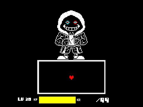 Dustdust Sans simulator (with Divine form)
