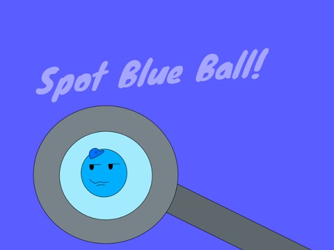 Spot Blue Ball!