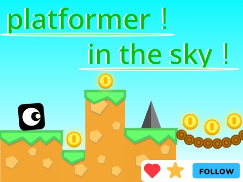 platformer！in the sky！