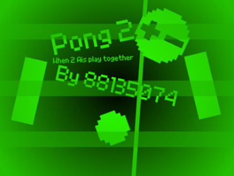 Pong 2 when 2 AIs play together