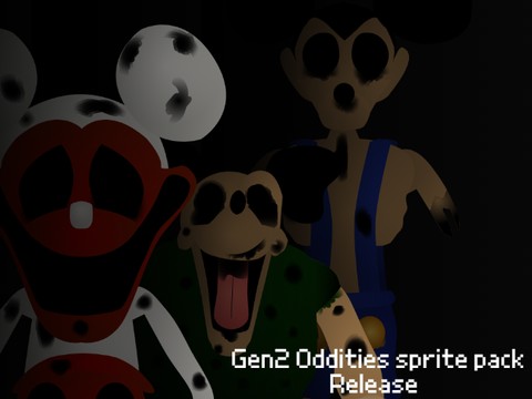 Fnati Gen 2 Oddities sprite pack