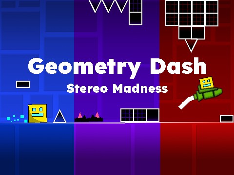 (Demo) Geometry Dash - Stereo Madness #All #Games