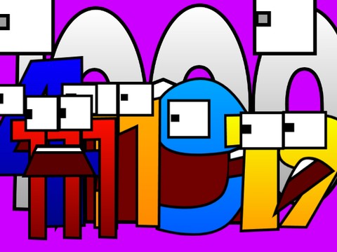Number Tower Screaming | Pizza Tower Screaming Parody