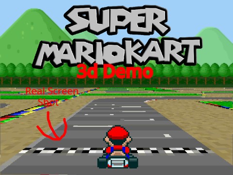 Super Mario Kart 3d Demo