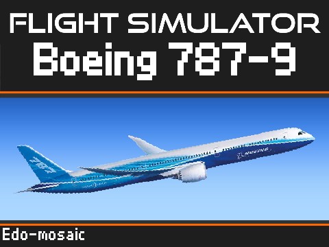 Flight Simulator / Boeing / 787-9 7 / 2D