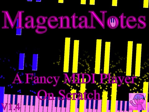MagentaNotes - A Fancy MIDI player on Scratch _ #all #animations #art # ...