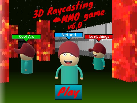 3D Raycasting ☁MMO game v6.0