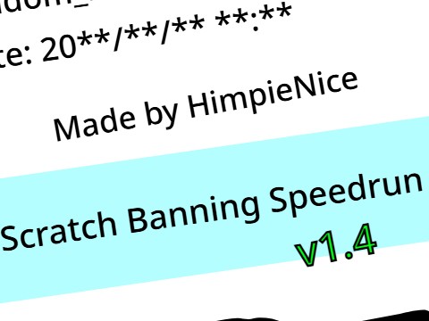 Scratch banning speedrun v1.5