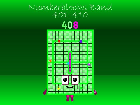 Numberblocks Band 401-410