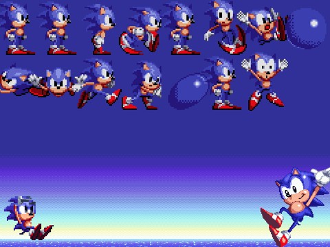 Sonic Overture Sprites