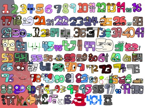 Interactive Number Lore copy but beta and new characters coming