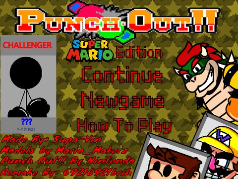 Punch Out!! [Mario Edition] REMADE???